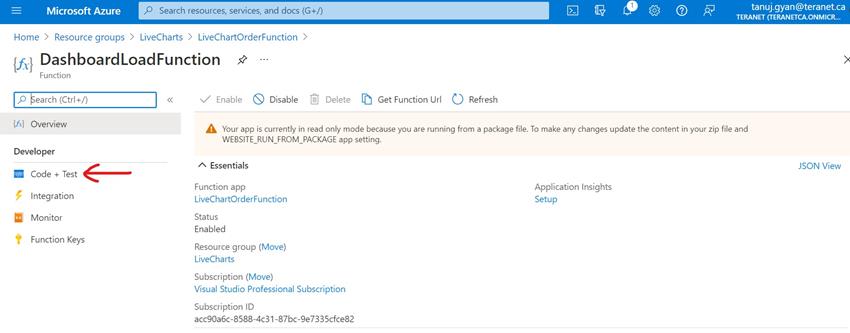 Live Charts Using Azure Cosmos Db Azure Functions Signalr And Wpf Part Three